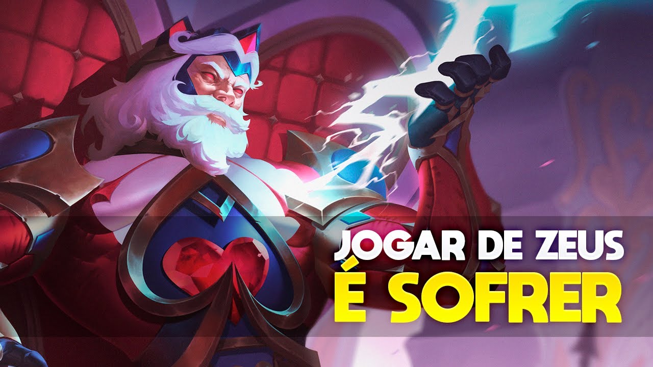 Que sofrimento que é jogar com ELE! ZEUS MID - Conquista - YouTube