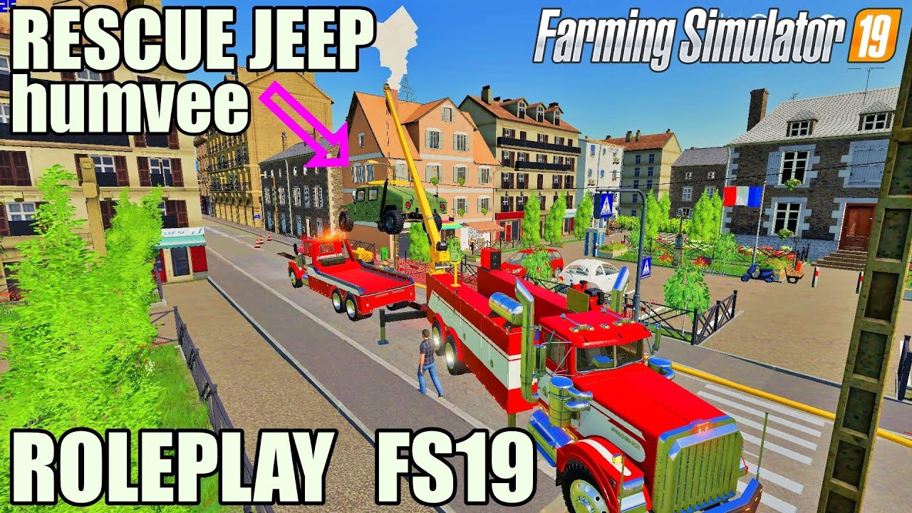 Intervene in an Accident Rescue the Humvee car from a Ditch ROLEPLAY ...