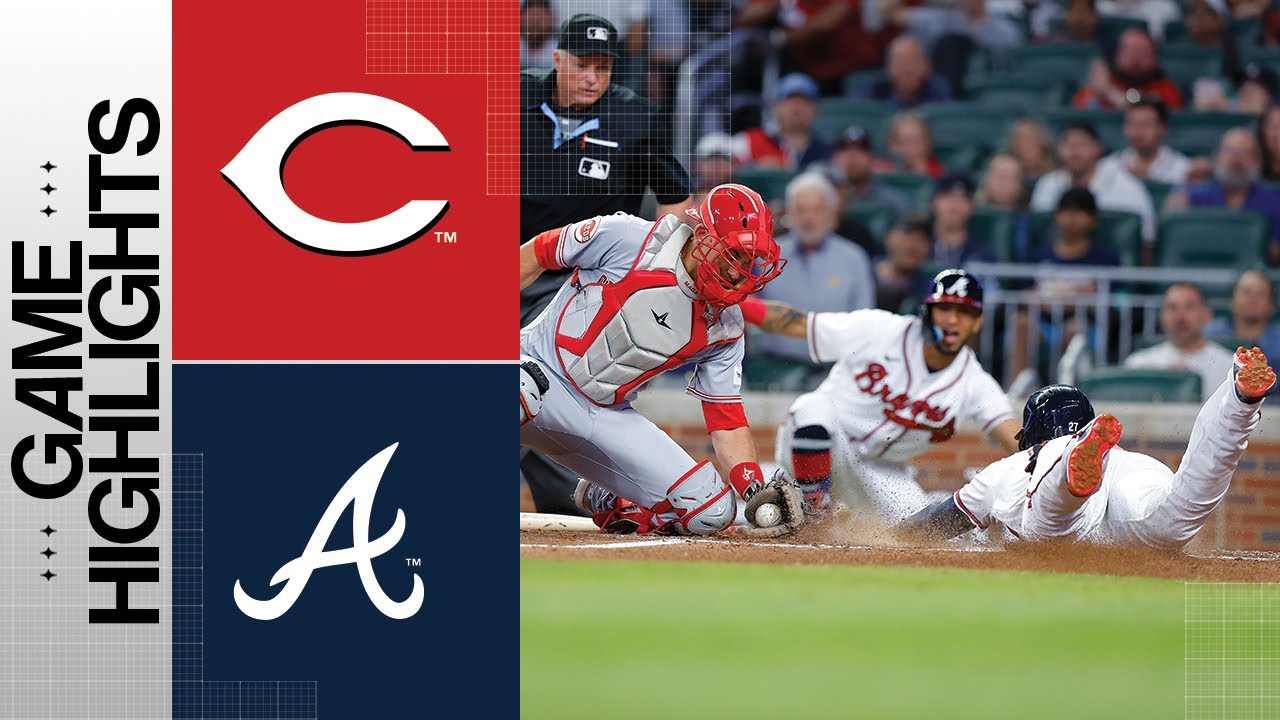 Reds vs. Braves Game Highlights (4/12/23) | MLB Highlights - YouTube