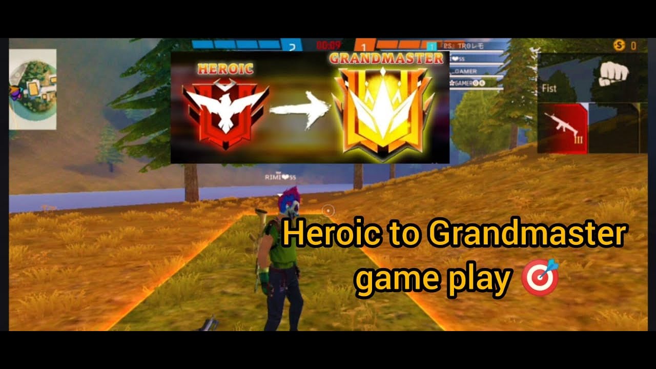 RANK PUSH GRANDMASTER | GARENA FREE FIRE LIVE - YouTube