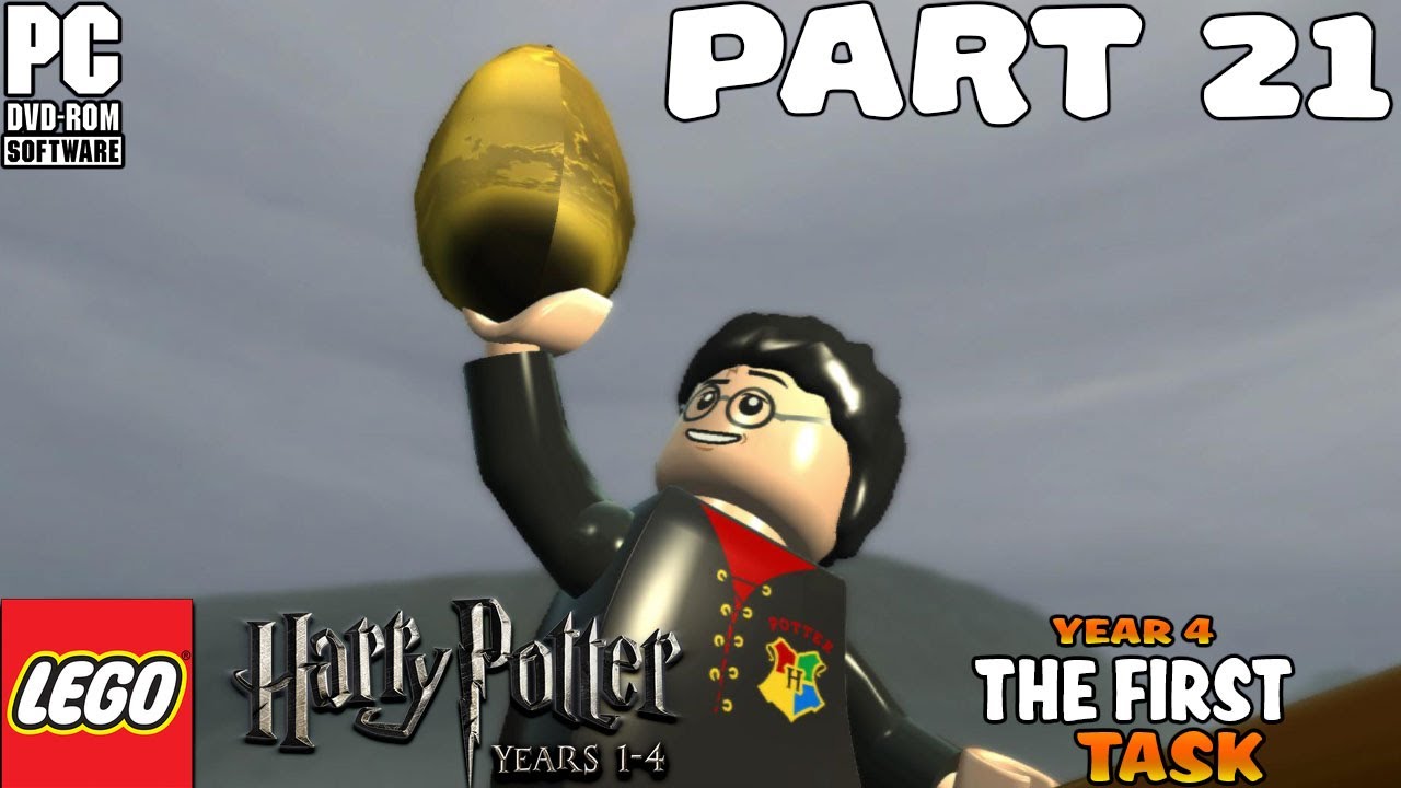 PART 21 THE FIRST TASK - LEGO HARRY POTTER YEAR 4 HD Playthrough ( PC ...