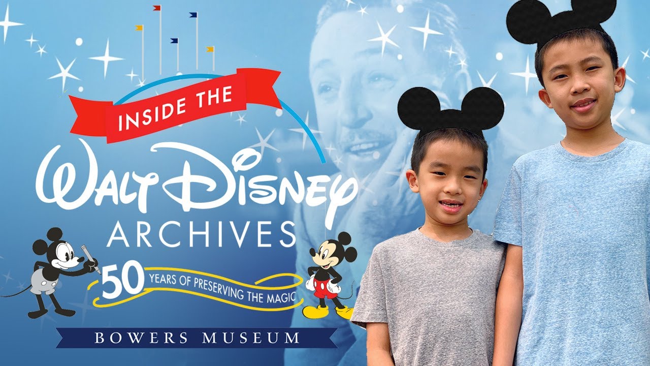 Inside The Walt Disney Archives Exhibit Tour, Props & History at Bowers ...