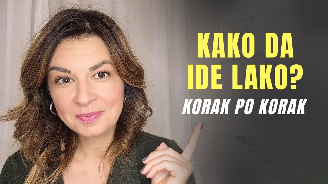 Kako da ide lako | MINI SEMINAR - YouTube