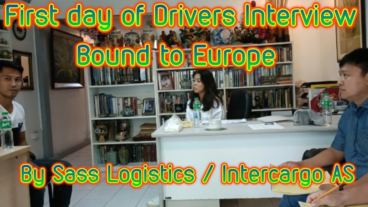 First Day of Filipino Truck Drivers Interview bound to Europe. By ...