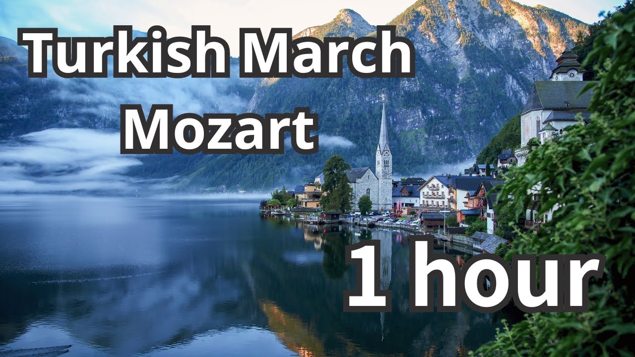 1 Hour of Turkish March Piano Loop by Mozart for Relaxation, Work ...