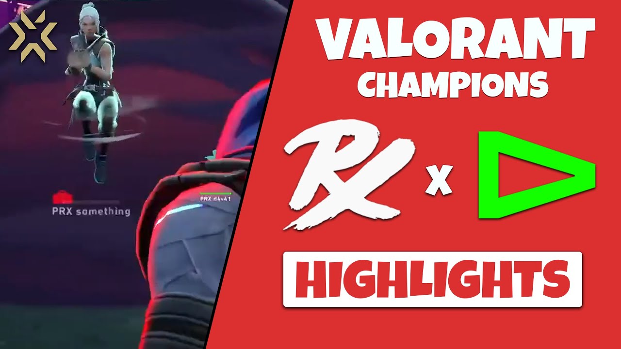 Paper Rex (PRX) vs LOUD - HIGHLIGHTS | VALORANT CHAMPIONS 2023 - YouTube