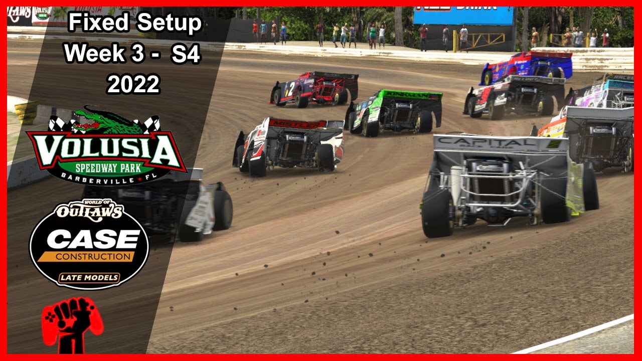 From The Back - Volusia - WoO Super Late Model - iRacing - YouTube