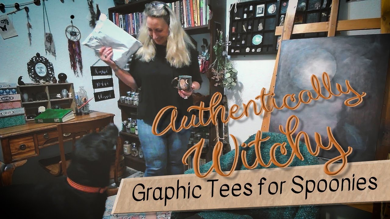 Opening Witchy Autumn Halloween Graphic Tees from Spoonie Sister Shop ...