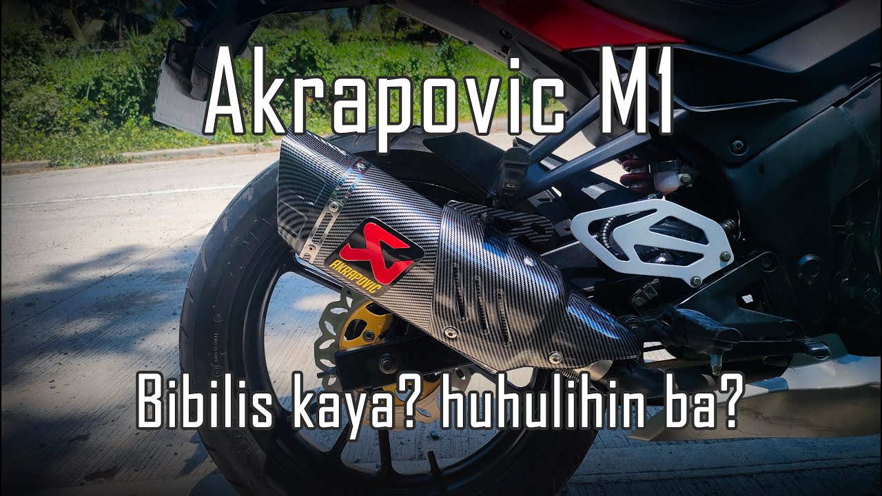 Akrapovic M1 Full Review | Motorstar Explorer 250 v2 - YouTube