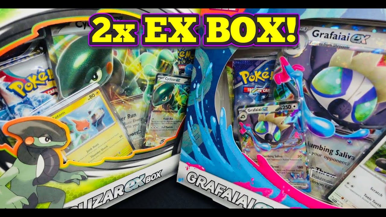 Dvojitá Ex otvíračka! Padne HIT?! 🤔😲 GRAFAIAI Ex Box a CYCLIZAR Ex Box ...