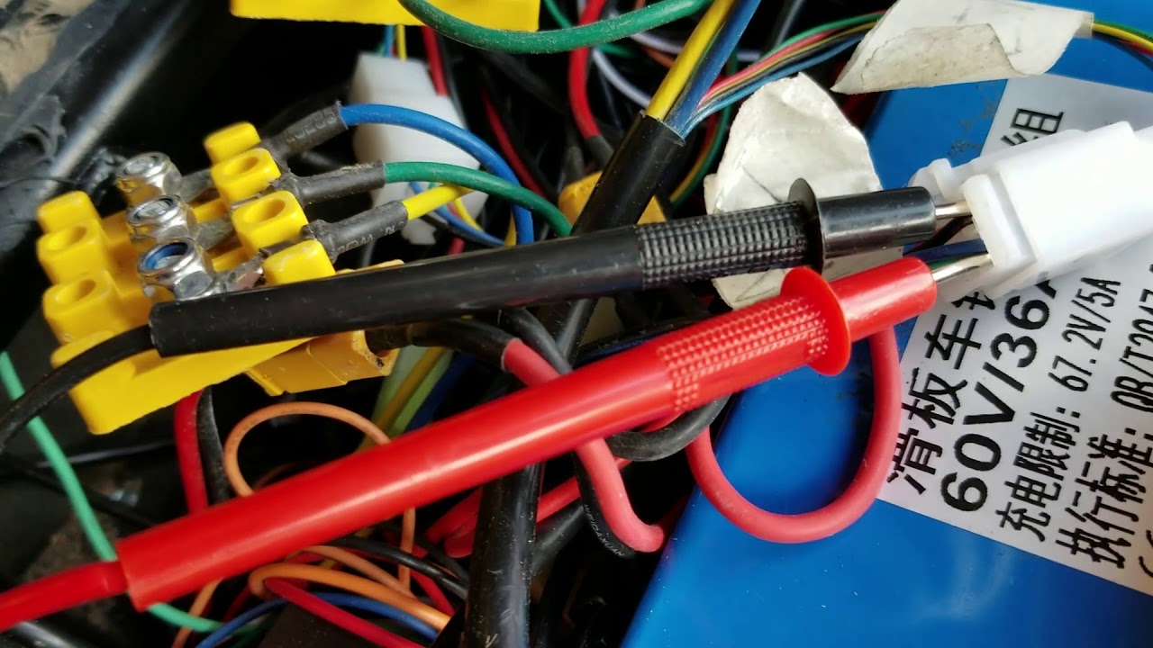 Samezone scooter hall sensor testing of rear wheel - YouTube