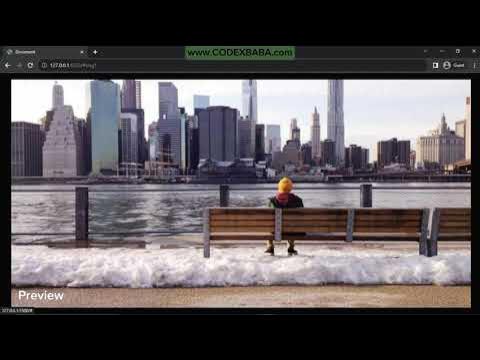 How to create a Image Lightbox - Using Html and CSS - Codexbaba - YouTube