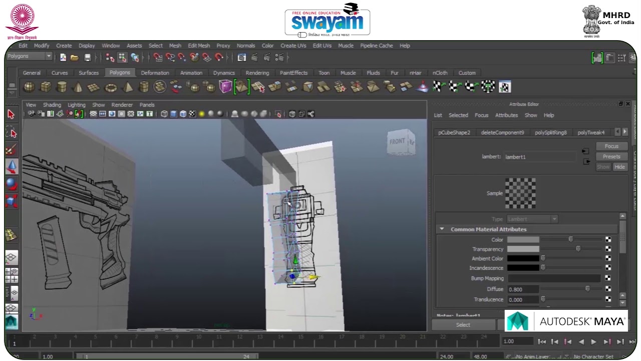 Session 005 005 Gun Basic Model 02 - YouTube