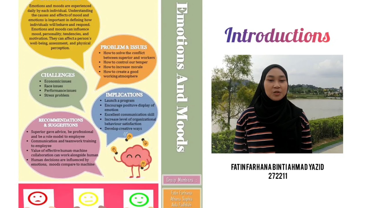 Organizational Behavior Video Presentation : Emotions & Moods - YouTube