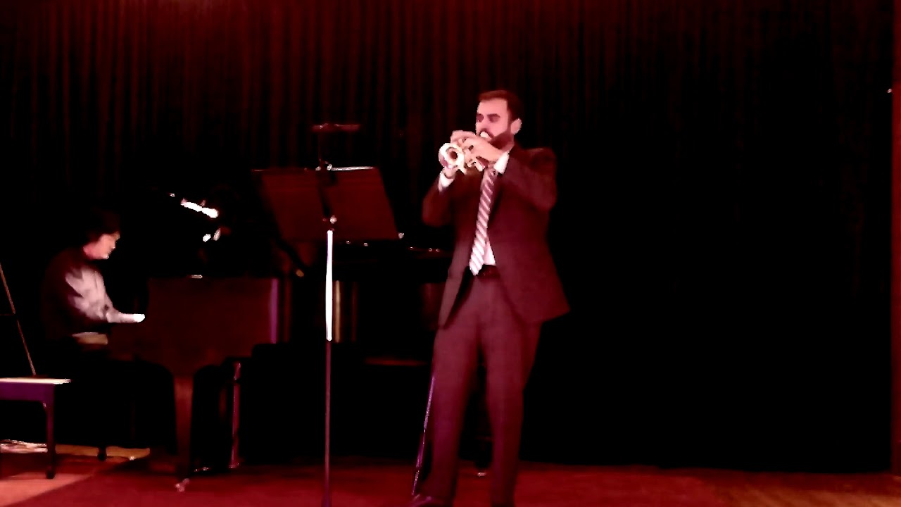 Handel Suite in D Adam Gallant, trumpet Hsiang Tu, piano - YouTube