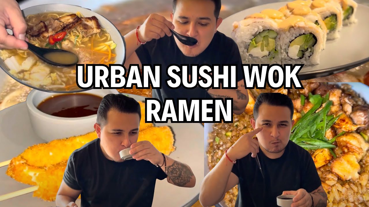 COMETE ESTA con Julian Mata - Ep. 9: Urban Sushi Wok Ramen - YouTube