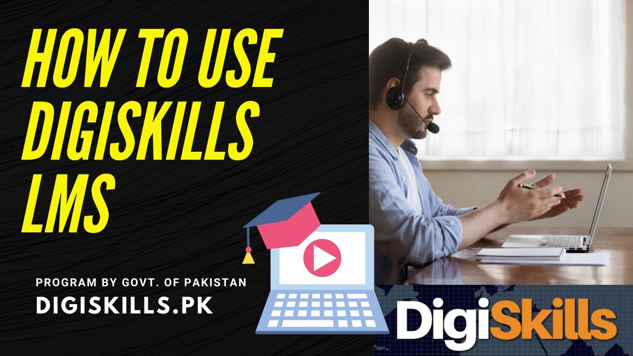 How to Use DigiSkills LMS - Complete Guide to Submit Quiz & Exercises ...
