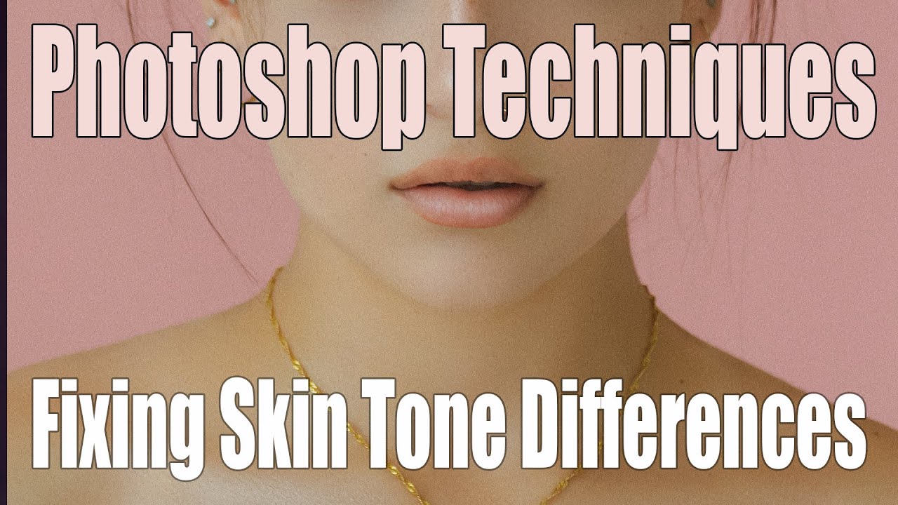 Photoshop Techniques - Fixing the differences in skin tone colors ...