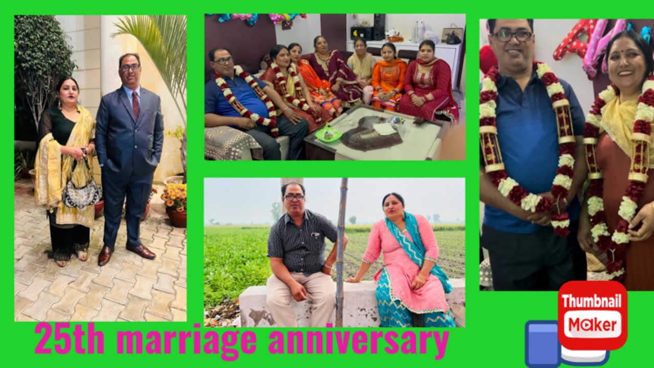 25th anniversary rakesh kumar and sima rani - YouTube
