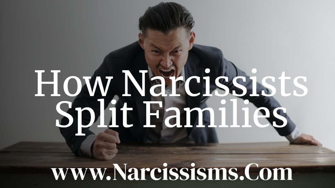 How Narcissists Split Families - YouTube