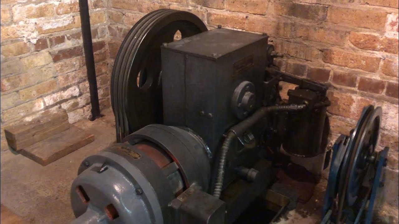 MUST WATCH: 1940S MONTGOMERY ELEVATOR MACHINE ROOM - YouTube