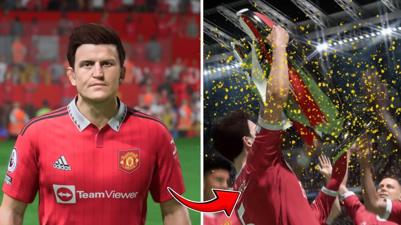 I Made Maguire A UCL Legend - YouTube