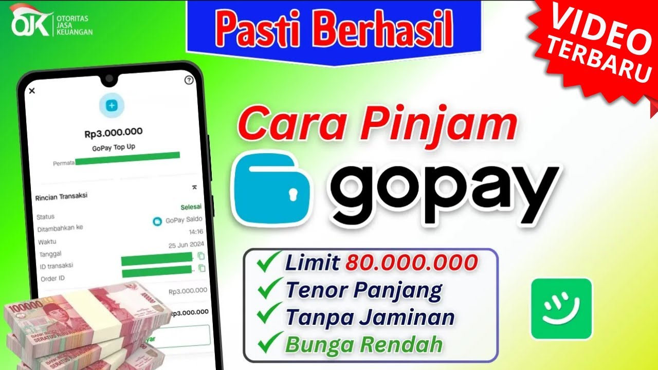 Cara Pinjam saldo Gopay | Pinjaman Gopay Cepat Cair | Pinjaman Online ...