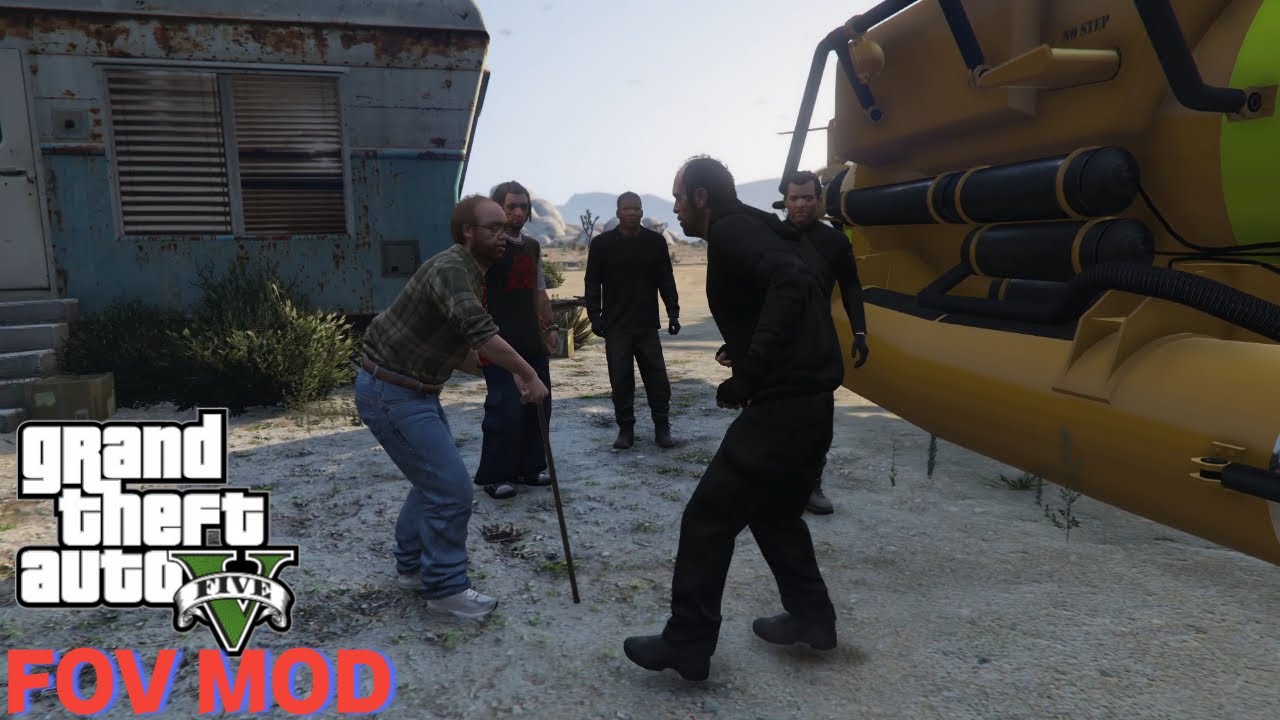 GTA V FOV Mod - The Merryweather Heist (Offshore) + Setups - YouTube