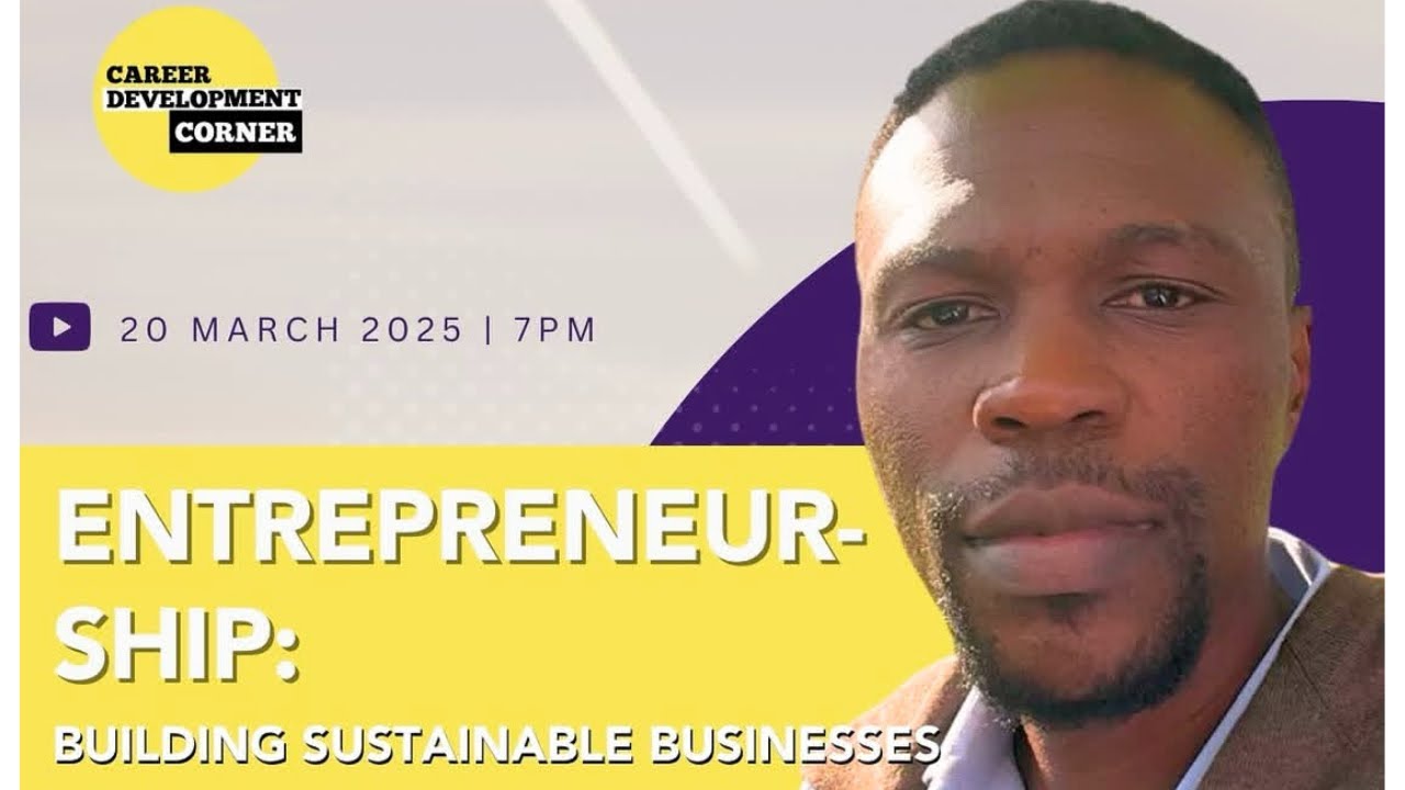 CDC Talk | Entrepreneurship | Walter Rachidi - YouTube