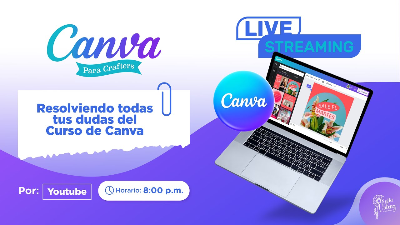 Resolviendo dudas e inquietudes del curso de Canva para crafters - YouTube