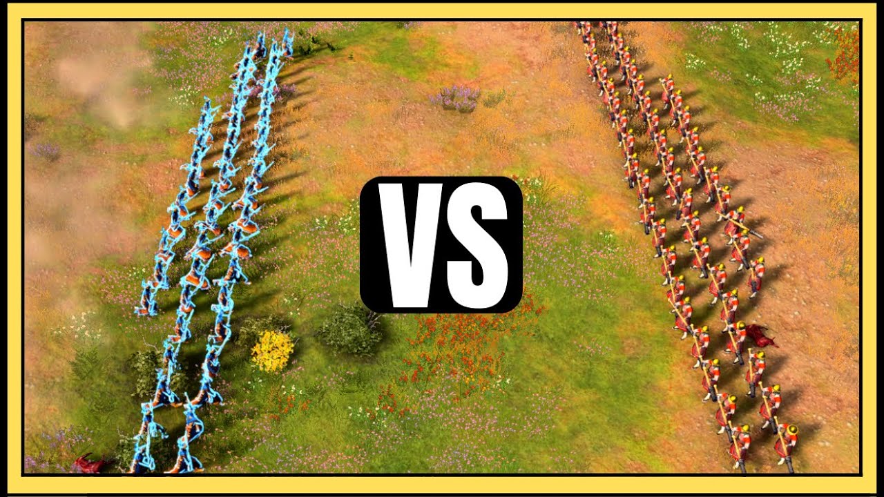 Aoe4 | Musofadi Gunner (STEALTH) vs Hand Cannoneer (MING Dynasty) - YouTube
