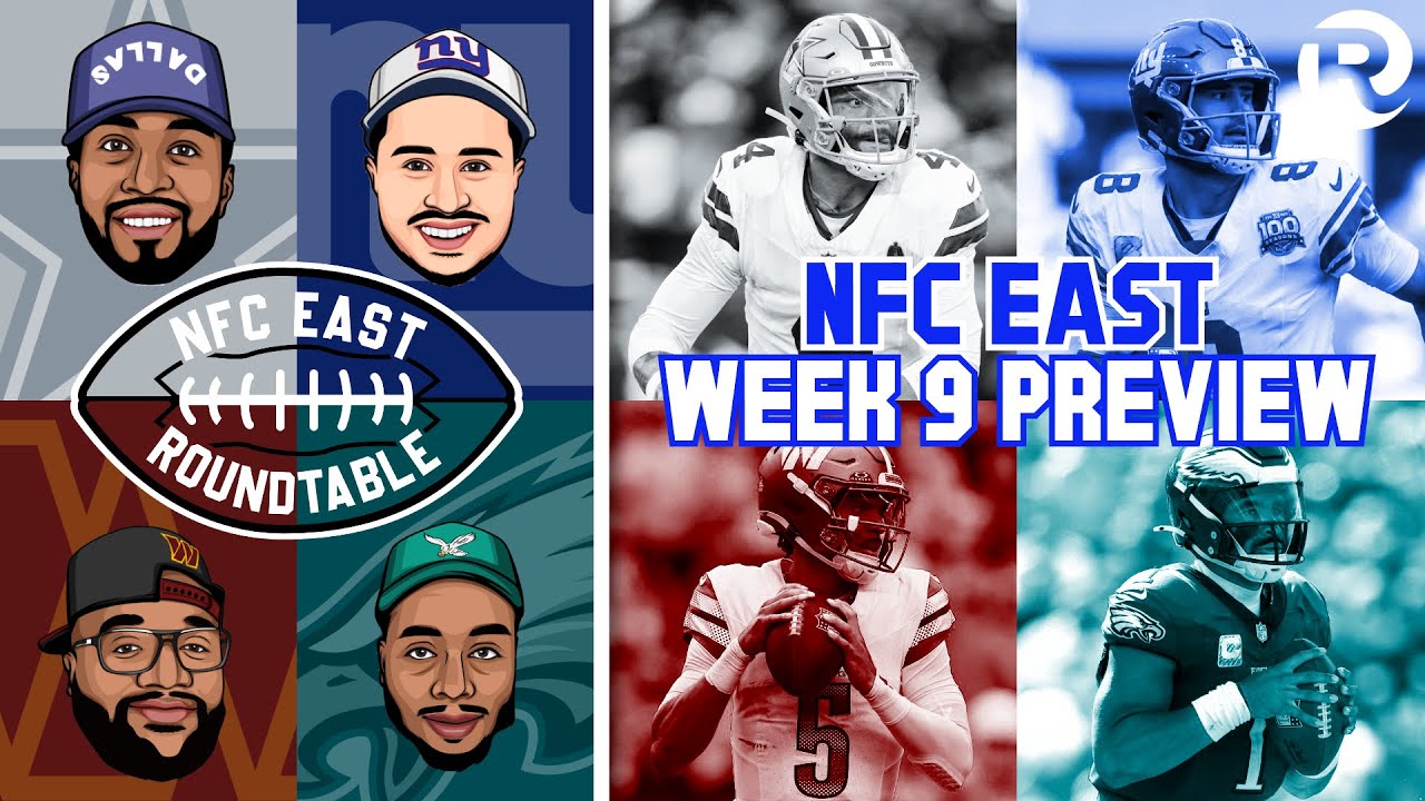 NFC East Roundtable | NFL Week 9 Preview - YouTube