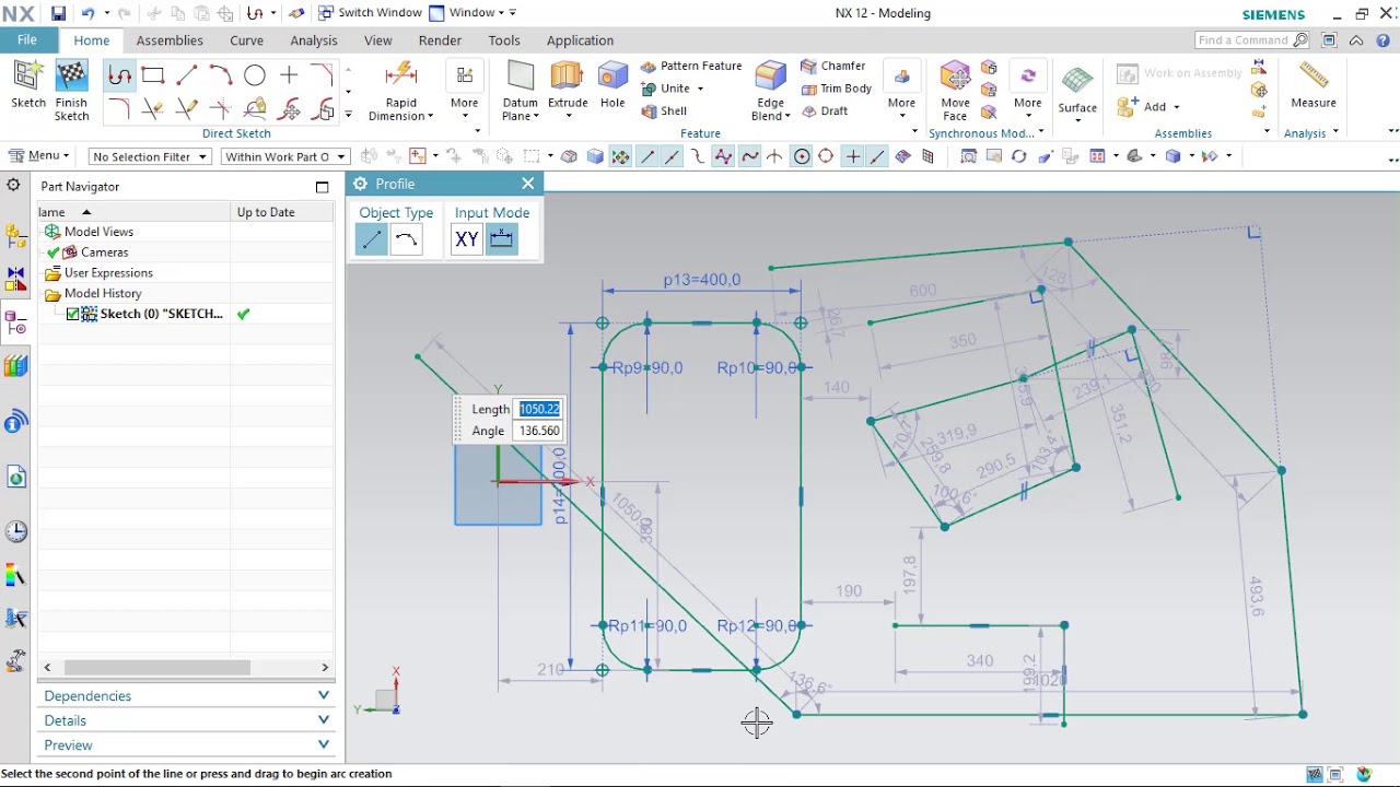 Siemens NX 12 Dersleri Part 1 - YouTube