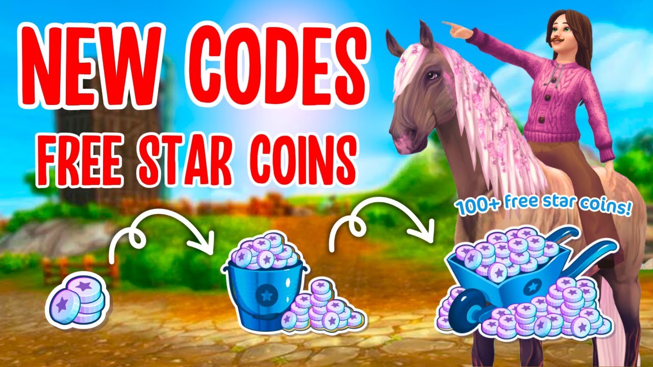 FOUR NEW *STAR COIN* CODES! 110+ FREE STAR COINS IN STAR STABLE - YouTube