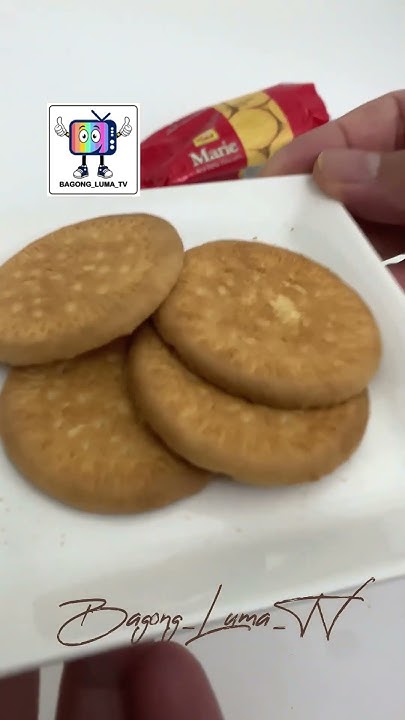 Nabil Marie Biscuits Snack #shorts #satisfying #marie #biscuits @BagongLumaTV - YouTube