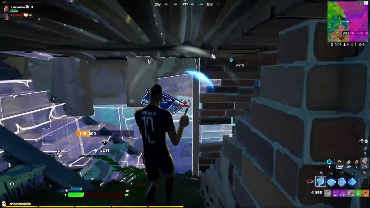 Playing Fortnite on PS5 - YouTube