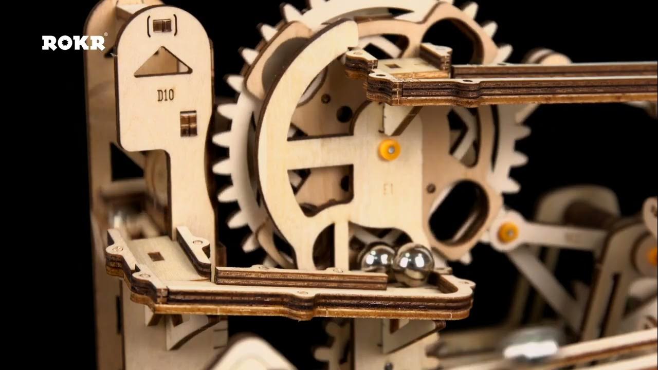 Динамический конструктор-серпантин с шариками Robotime Marble Explorer ...