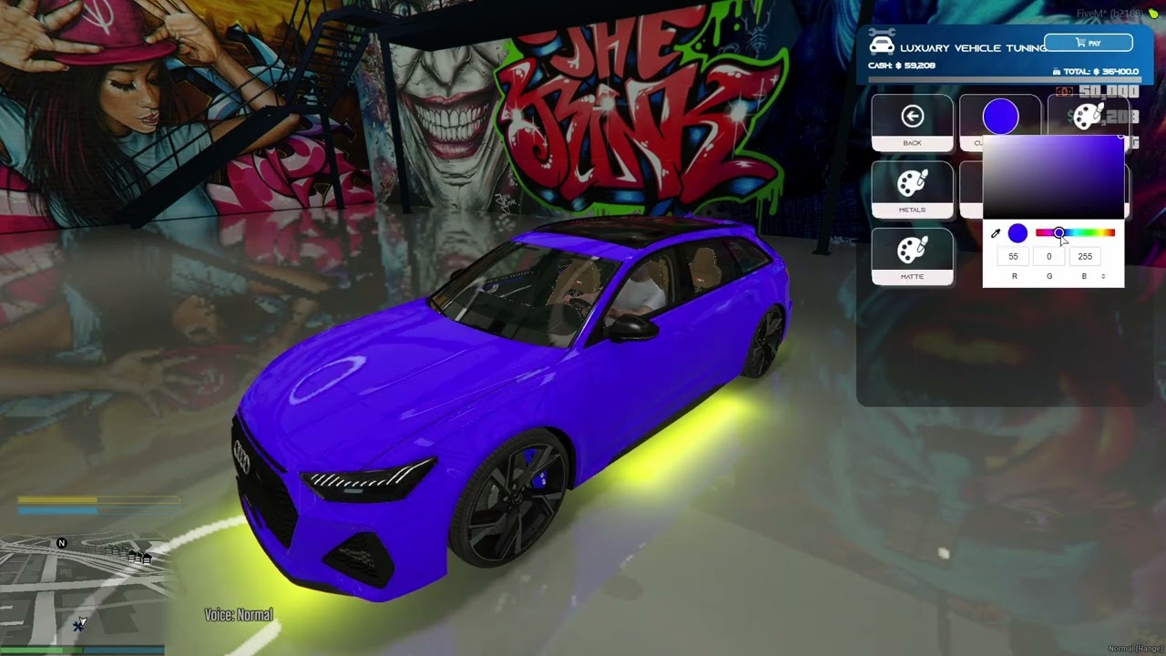 Fivemscripts-Tuningjob [ESX] - YouTube