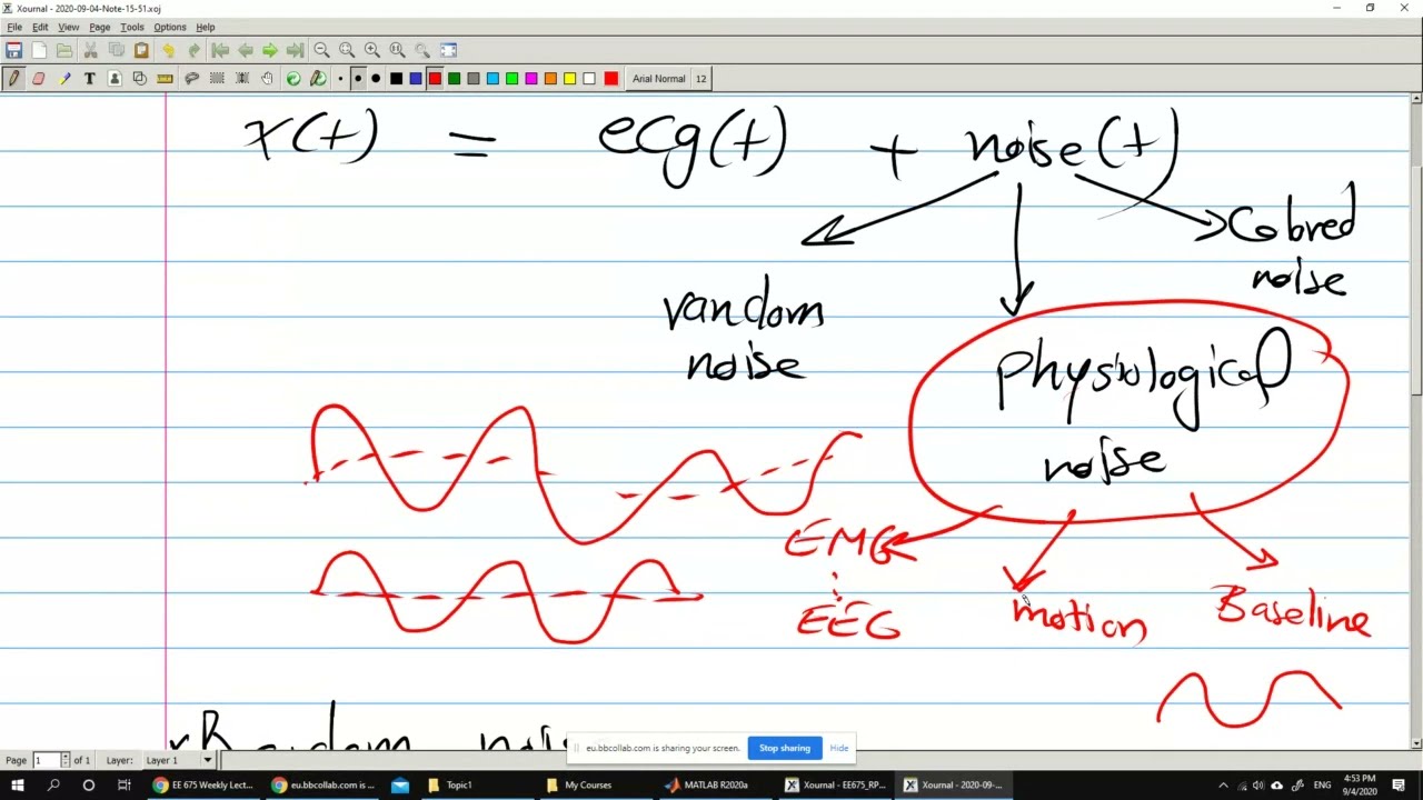 Lecture 1 - Biomedical Signal Processing Course Recordings - Spring ...