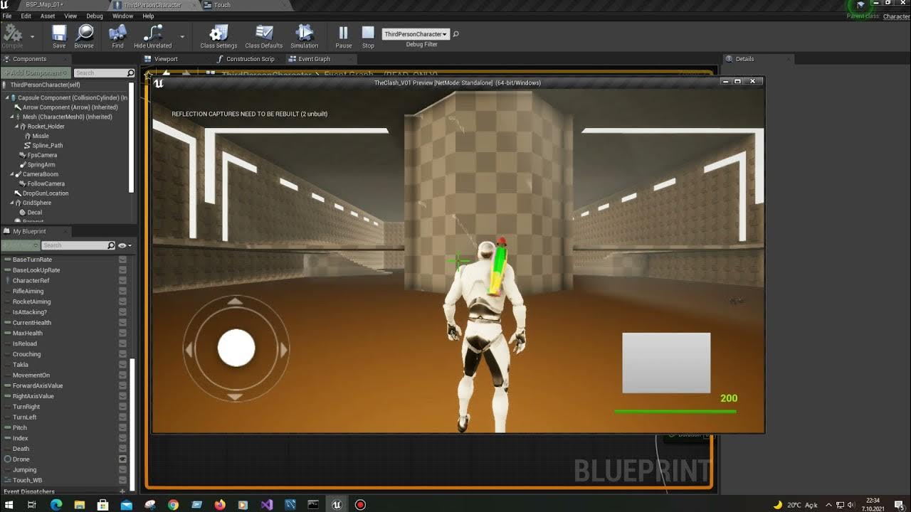 Unreal Engine 4 Android Mobile Kontrolleri Yapma - YouTube