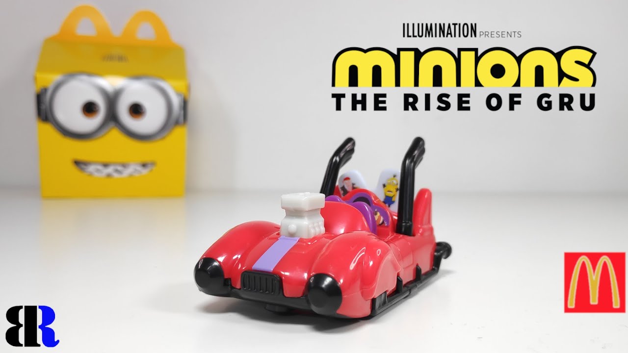 Minions 2: The Rise of Gru McDonalds Happy Meal Toy Collection 2022 ...