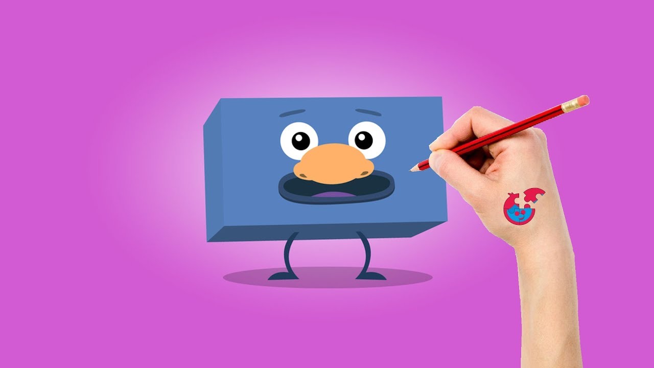 Learning to Draw And Color Big Block Sing Song For Toddlers - Mr Blue ...