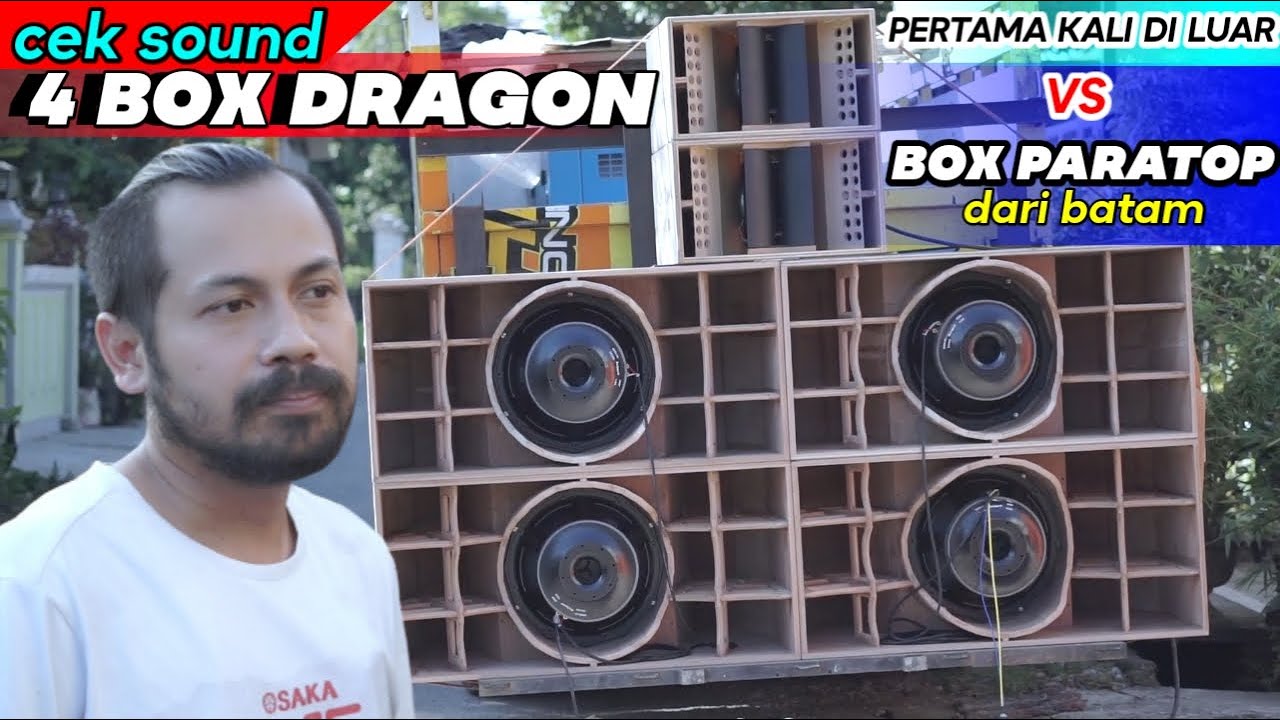 CEK SOUND 4 BOX DRAGON 118 Buat Megatron PERTAMA KALI DILUAR FT BOX ...