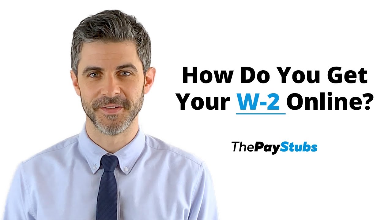 How Do You Get Your W 2 Online YouTube how-do-you-get-your-w-2-online-youtube