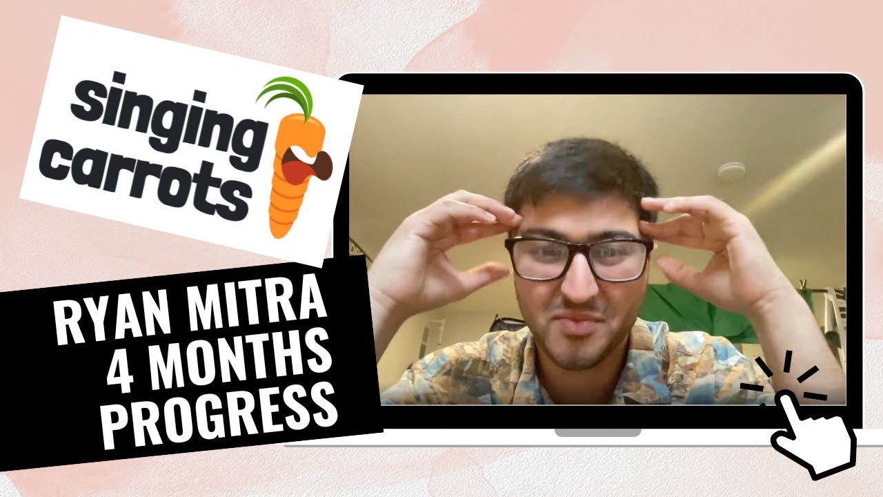 My Singing Progress after 4 Months with Singing Carrots - YouTube
