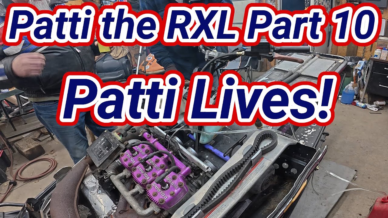 Patti the Polaris RXL Lives! Vintage Polaris Triple Snowmobile. - YouTube