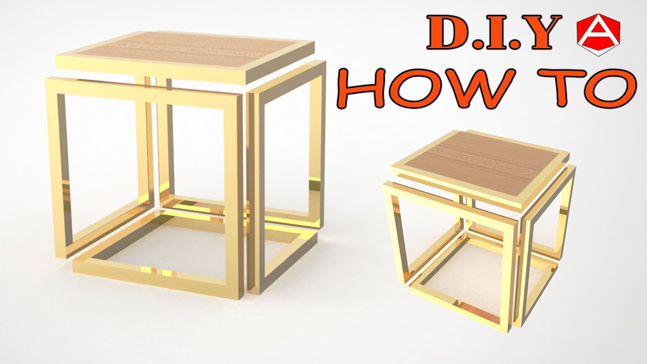 Infinity Cube Table (D.I.Y).[EP140] - YouTube
