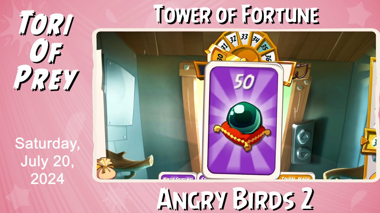Angry Birds 2 Tower of Fortune! Reached Floor 30! - YouTube