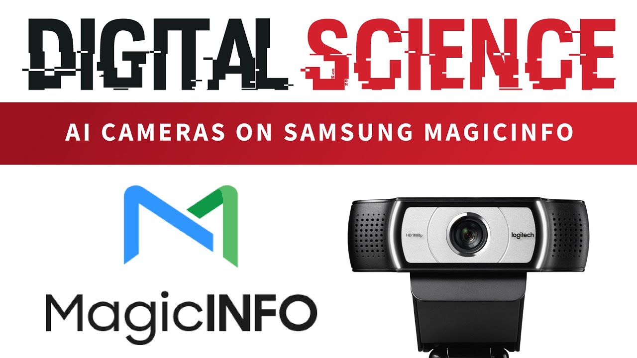 Digital Science: AI Cameras on Samsung MagicInfo - YouTube