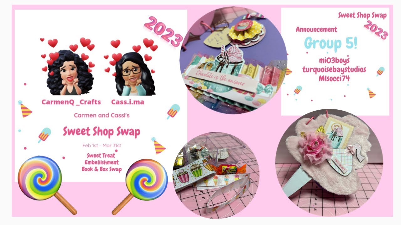 Sweet Treat Shop Swap Group 5 @melissasocci9086 - YouTube